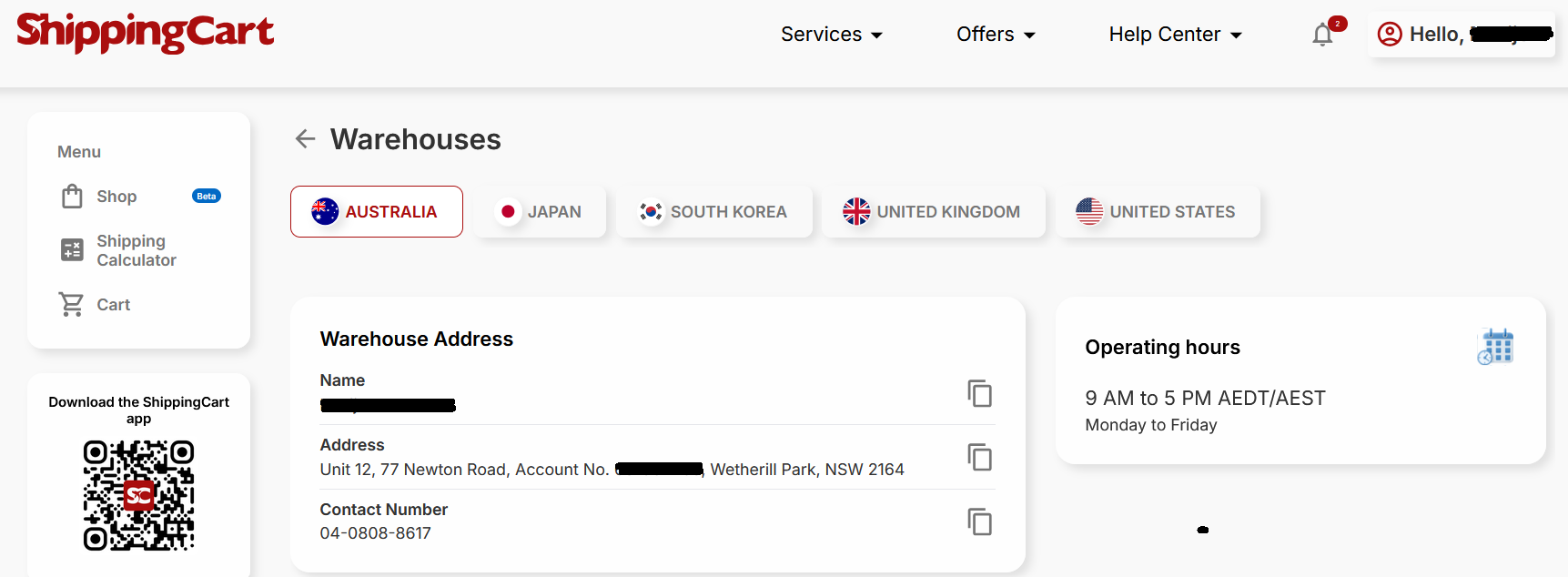 What is my ShippingCart Address? – ShippingCart